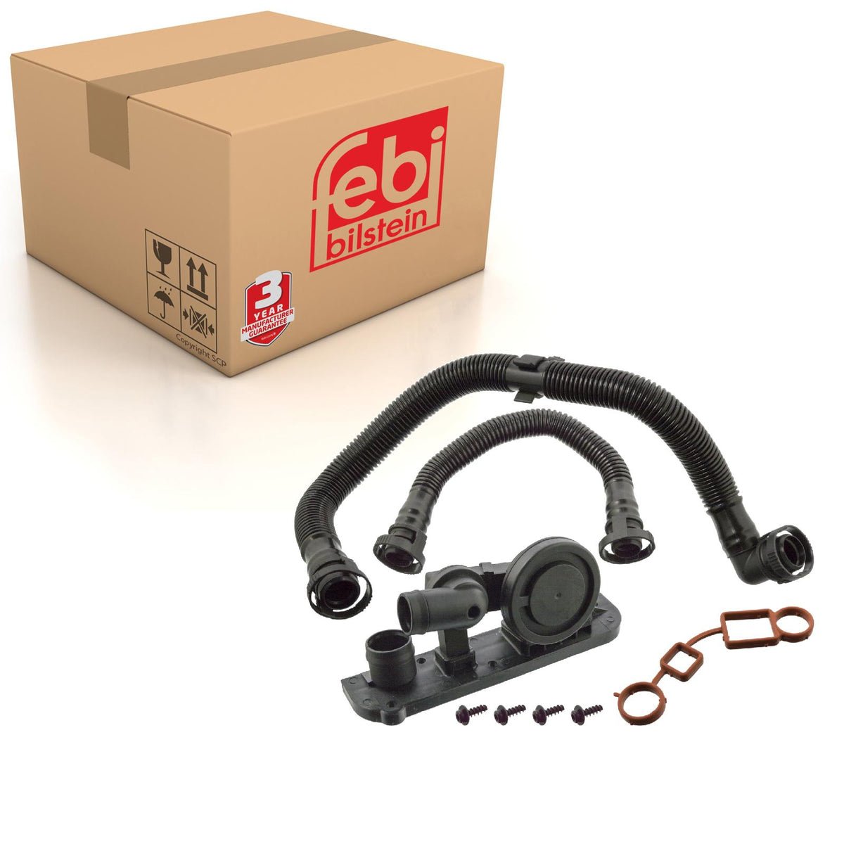 Crankcase Breather PCV Valve Kit Audi TT A3 TFSI VW Golf Gti MK5 MK6 F ...